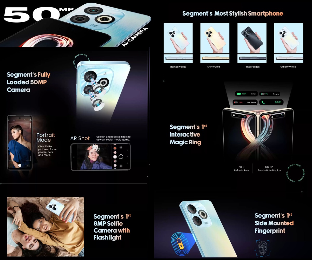 Infinix Smart 8 launched in India at ₹7,499, features 90Hz screen with ...