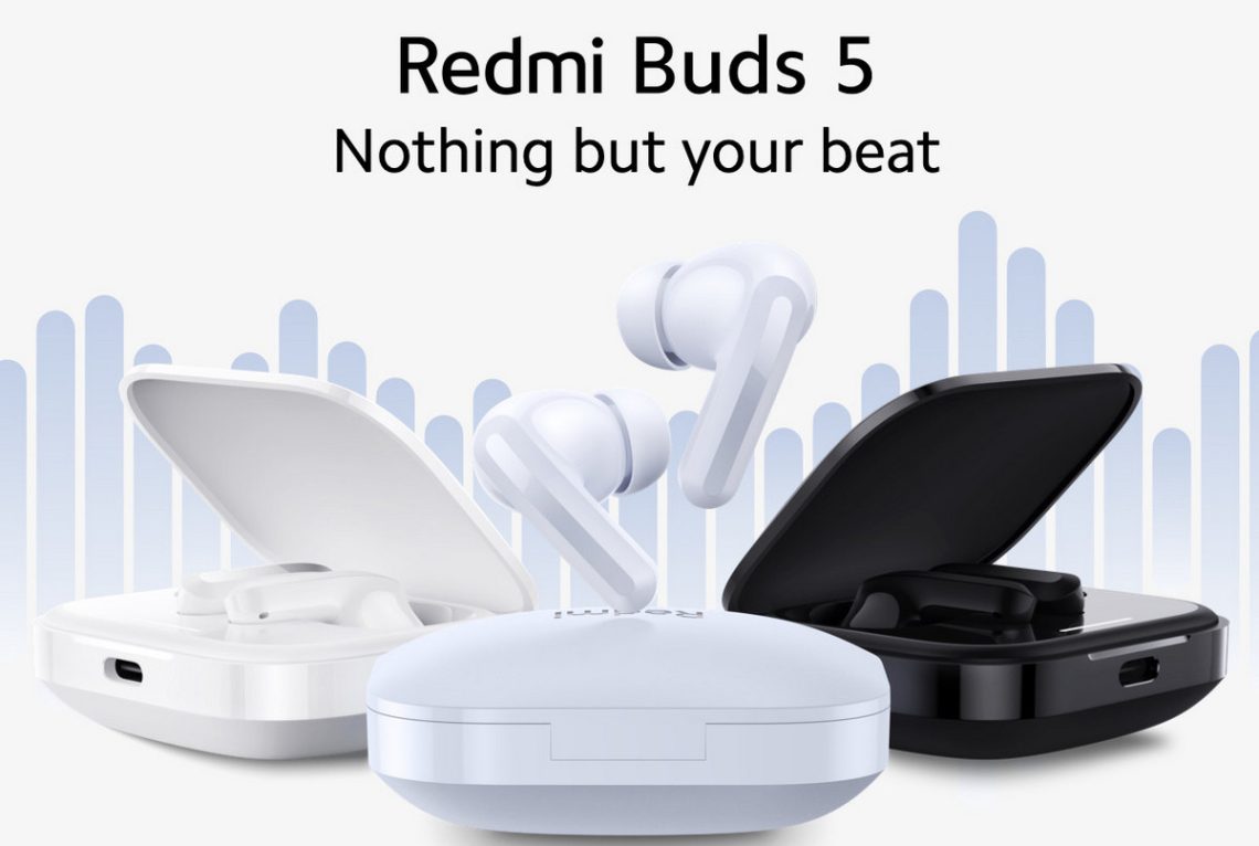 Redmi Buds 5 and Redmi Buds 5 Pro announced, features up to 52dB ANC ...