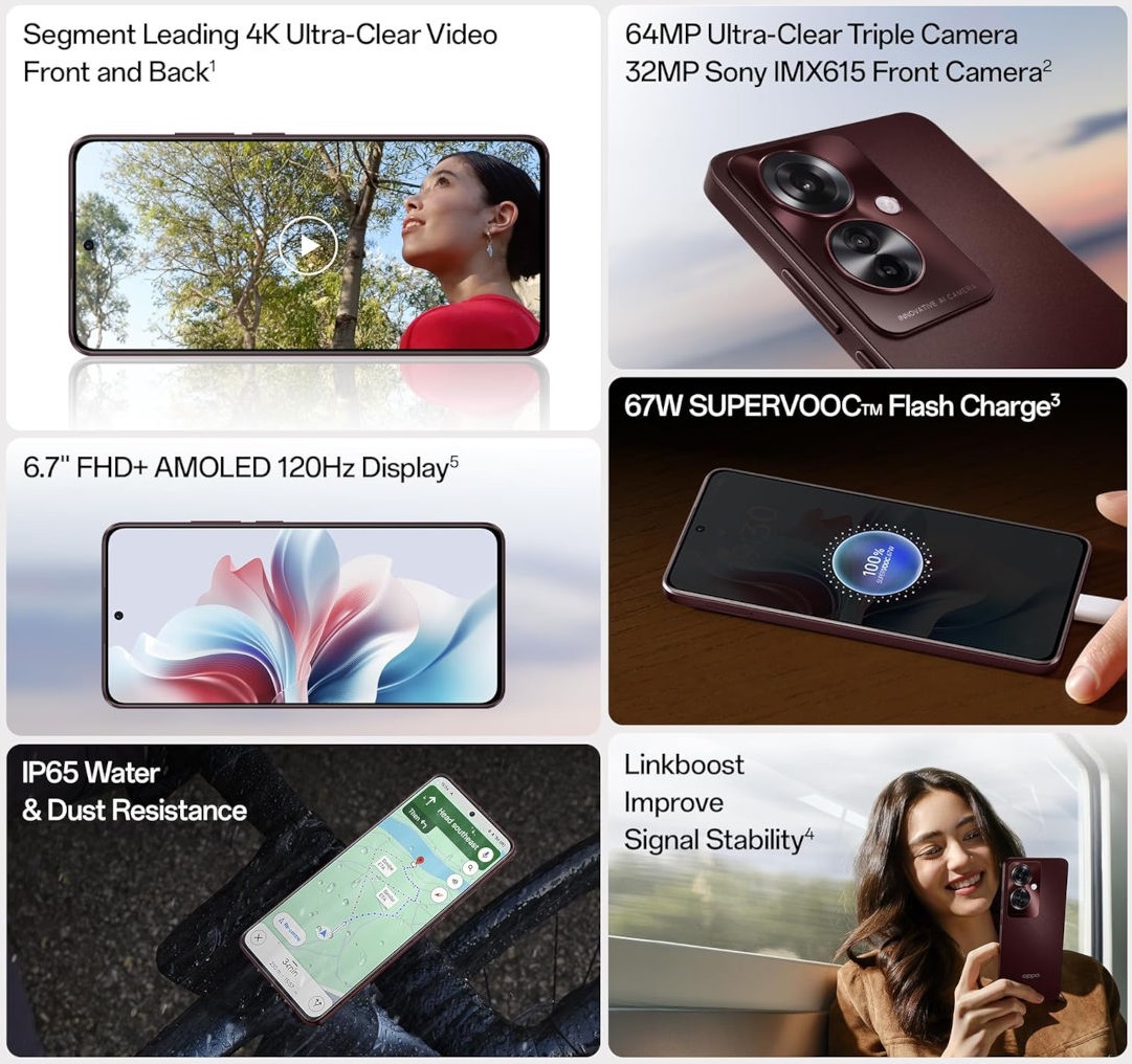 OPPO F25 Pro 5G launched in India at ₹23,999, features 120Hz AMOLED ...