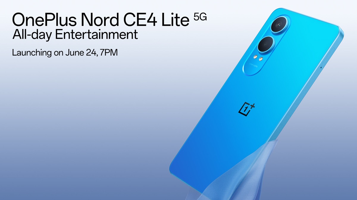 OnePlus Nord CE4 Lite 5G launching on 24th June globally including India