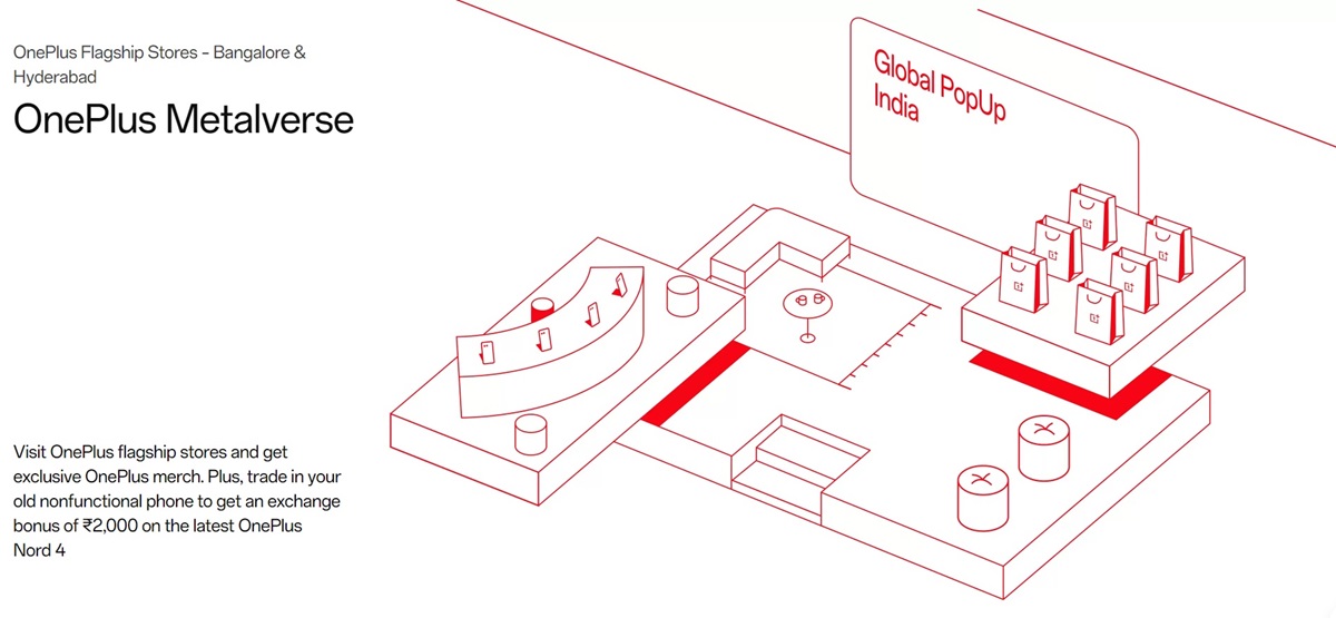 OnePlus to host Metalverse pop-up events for the OnePlus Nord 4 from ...