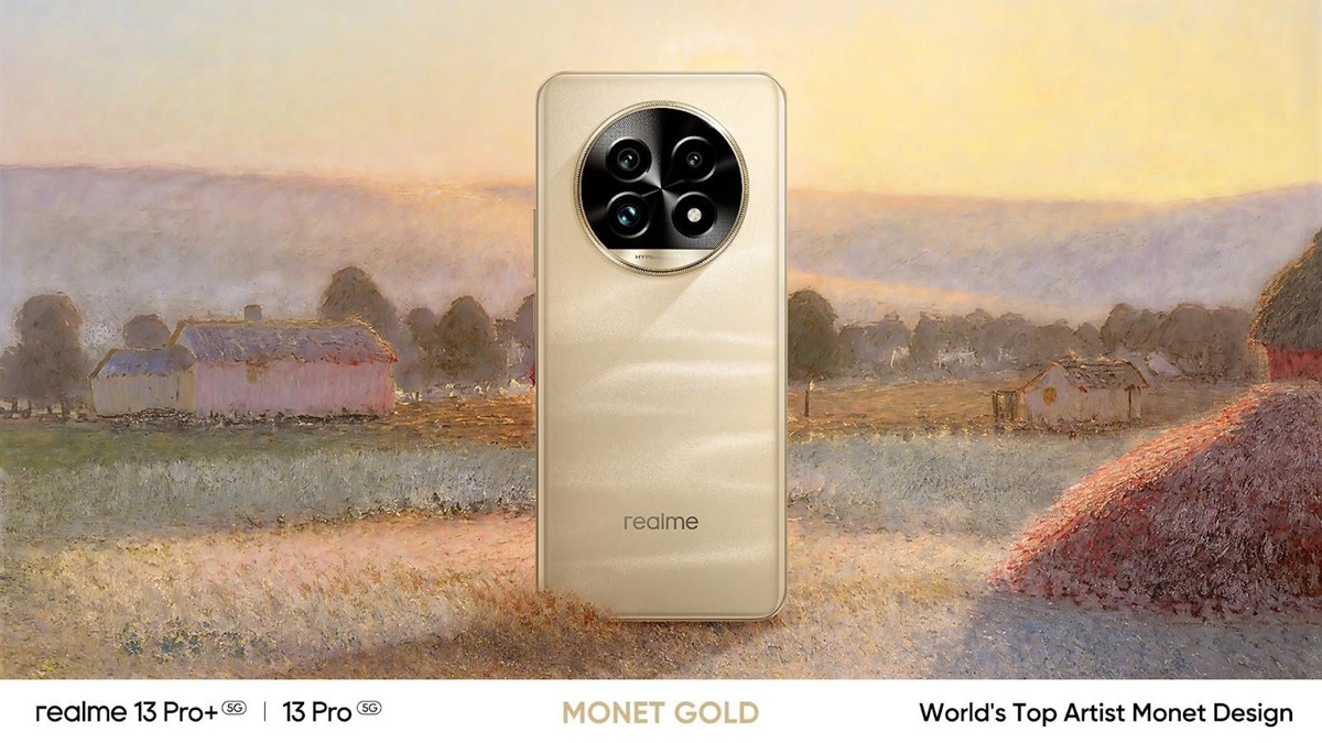 realme 13 Pro Series 5G with Monet-inspired design teased ahead of launch