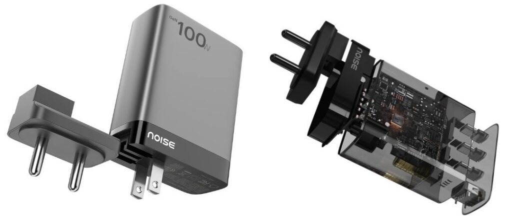 Noise launches new Power Series GaN chargers of upto 100W with magnetic ...