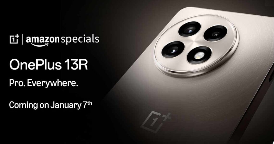 OnePlus 13R confirmed for India launch on 7th January