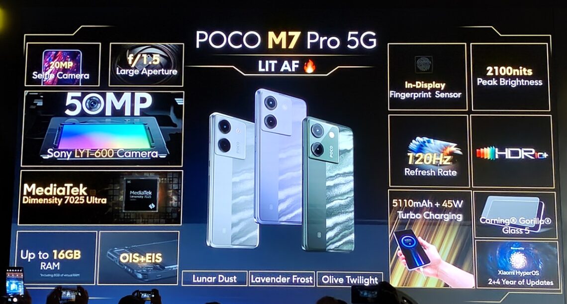 POCO M7 Pro 5G launched in India at ₹13,999 with offers featuring ...