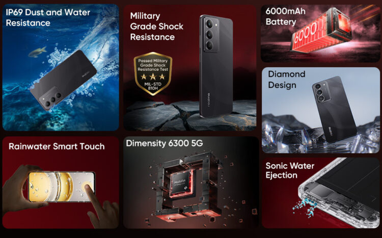 realme 14x 5G launched in India at ₹13,999 with offers, featuring IP68 ...