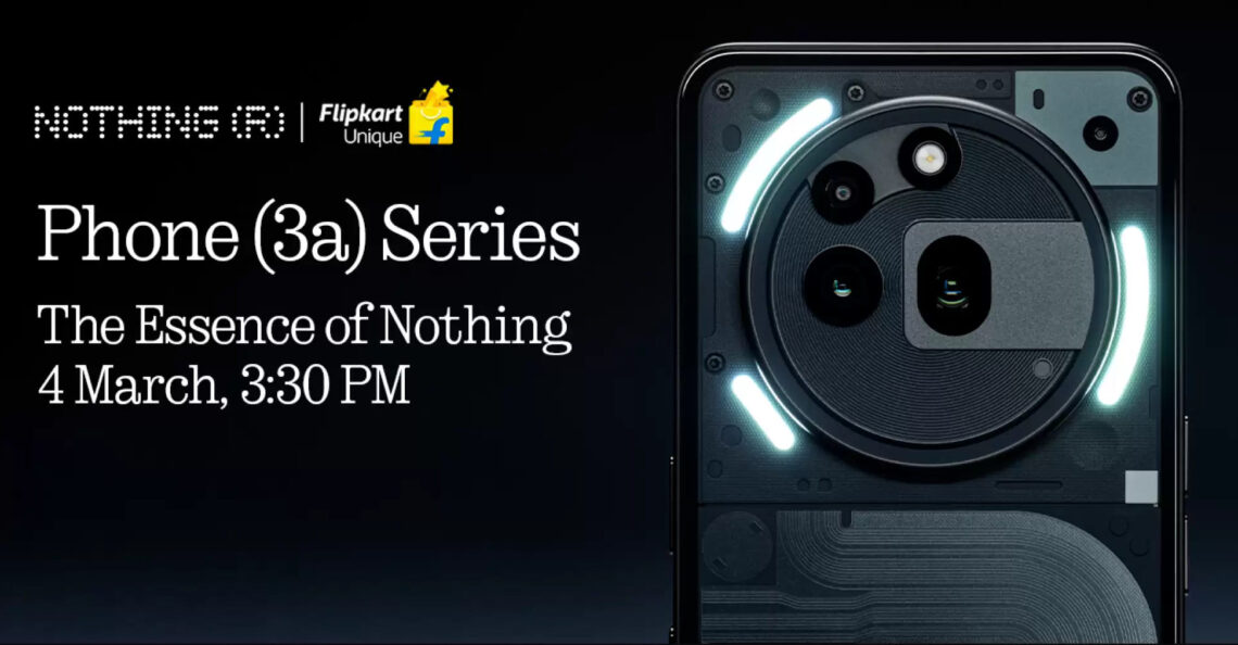 Nothing reveals upcoming Phone (3a) Series design ahead of India launch next week