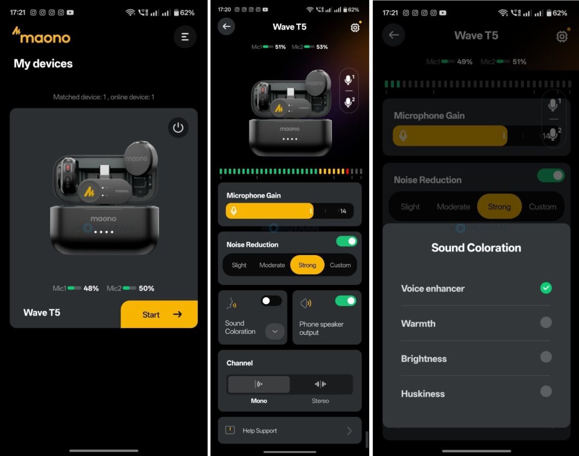 Maono Wave T5 - AI Wireless Lavalier Microphone Review (WM650A)